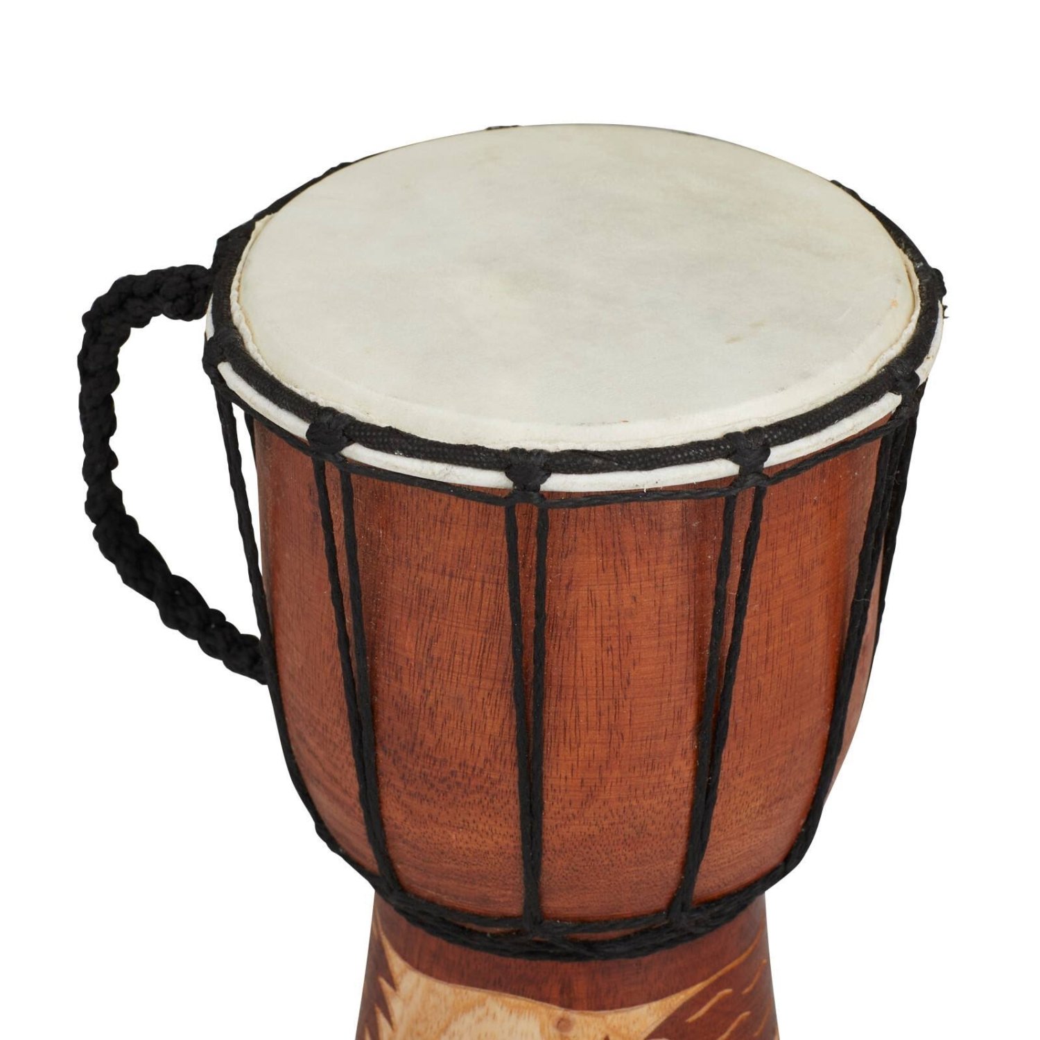 Tambor Escultura Bohemia Caoba Africa - miscellaneousbycaff.com.ar