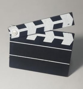 CLAQUETA DE CINE MINI PIZARRA DE MADERA SOUVENIR - miscellaneousbycaff ...